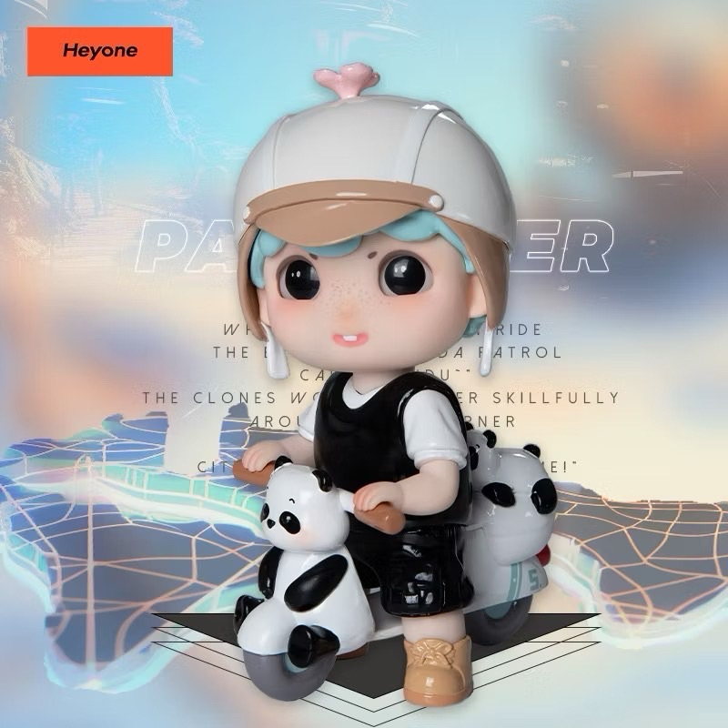 Unwrapped Heyone Asi City No.4 Mystery Box Action Random Cute Figure ...