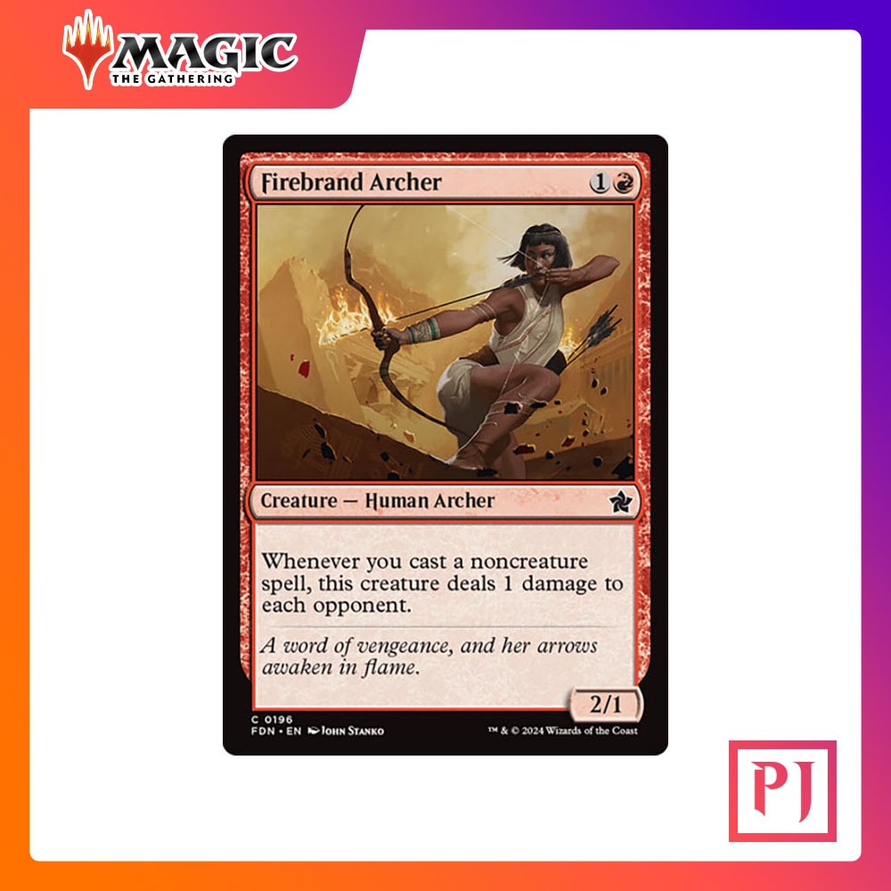[MTG] Firebrand Archer [FDN] [RED] [COMMON] [NORMAL] [ENG] (Magic Card ...