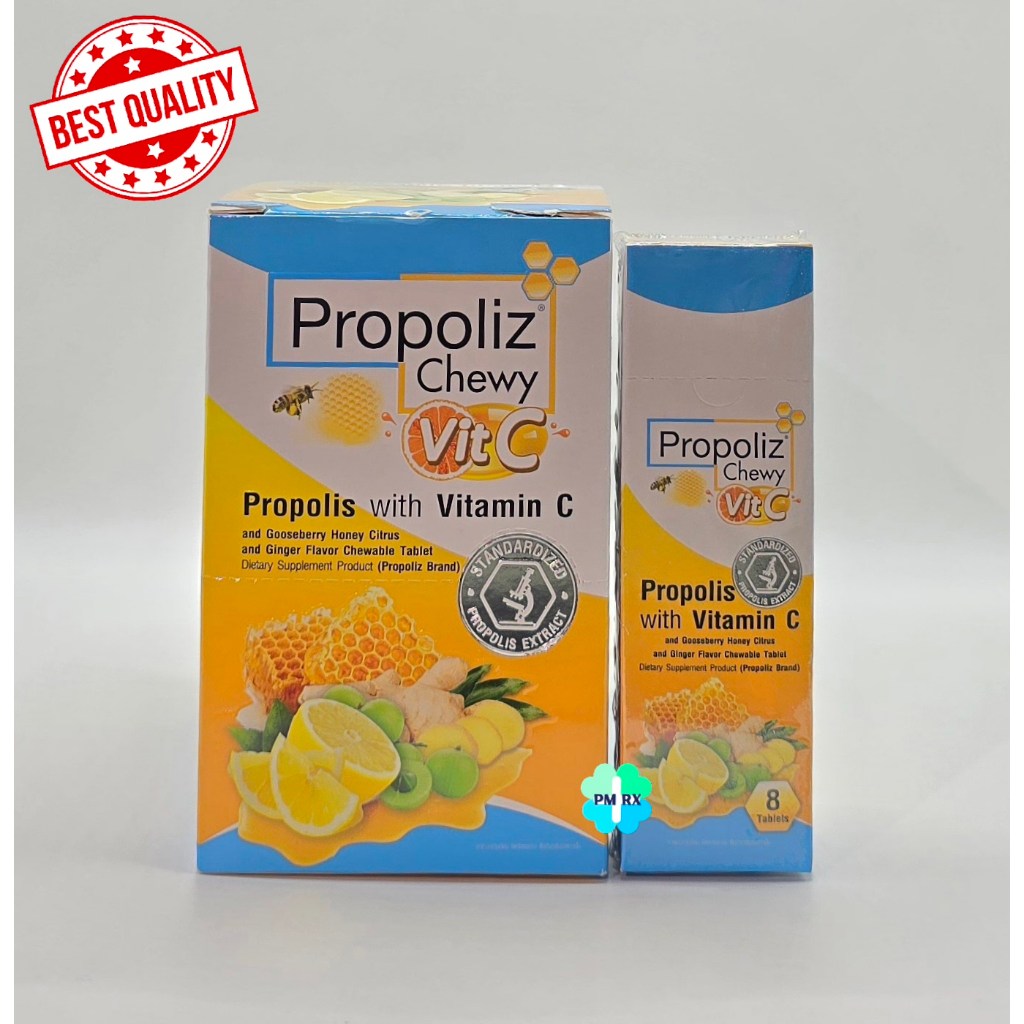 Propolis chewy Chewable Tablets Moisten The Throat | Shopee Philippines