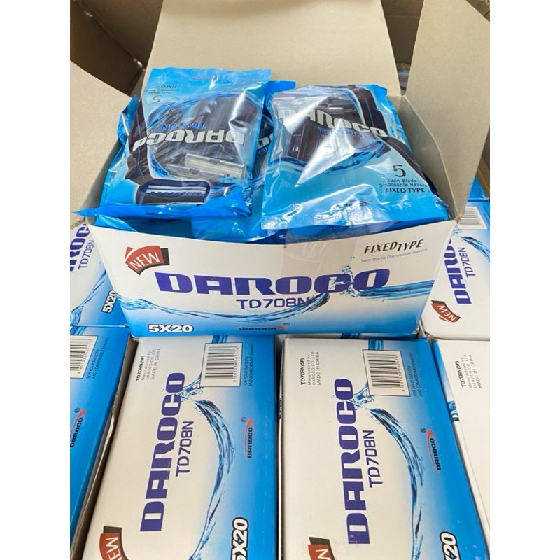 Box Lift Daroco Razor (20 Packs Per Box) | Shopee Philippines