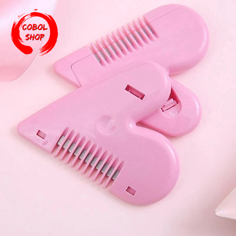 Heart-Shaped Hair Cutting Comb Small Cane Doctor Easy To Carry Safe Do ...