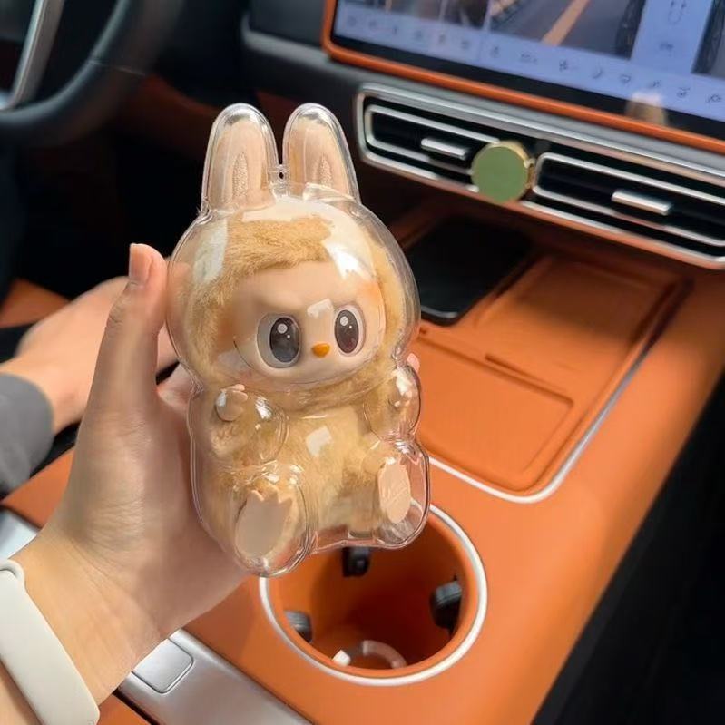 Labubu Bag V2 V1transparent Acrylic Case Doll Accessories Transparent ...