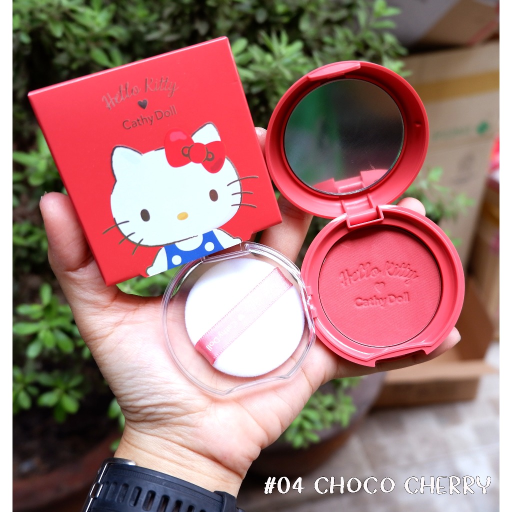 Hello Kitty Blush 04 【EXP: 25.05.2025】 Cathy Doll Cotton Shine Blusher ...
