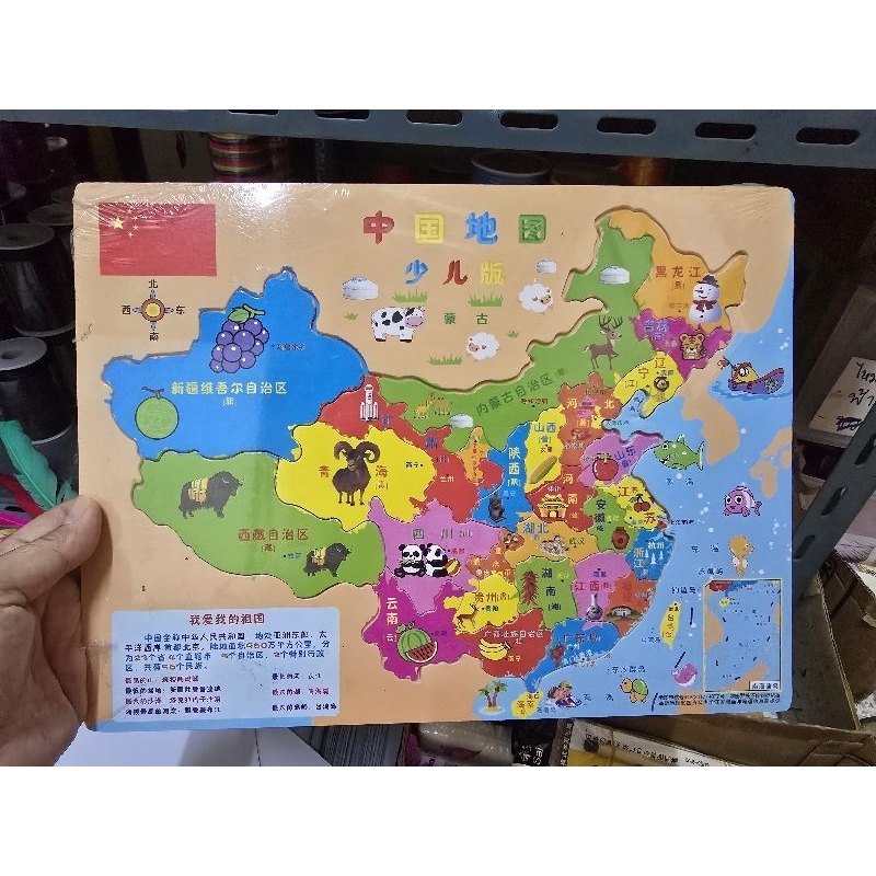 Jigsaw Puzzle China Map | Shopee Philippines