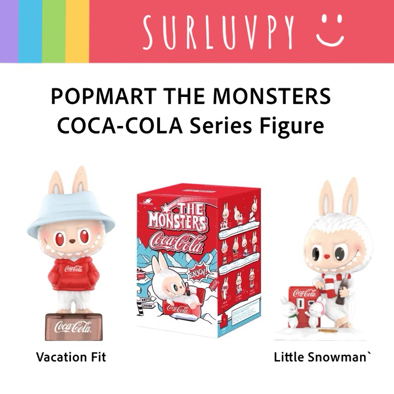 POPMART THE MONSTERS COCA-COLA Series Figure Model Labuh Coke | Shopee ...