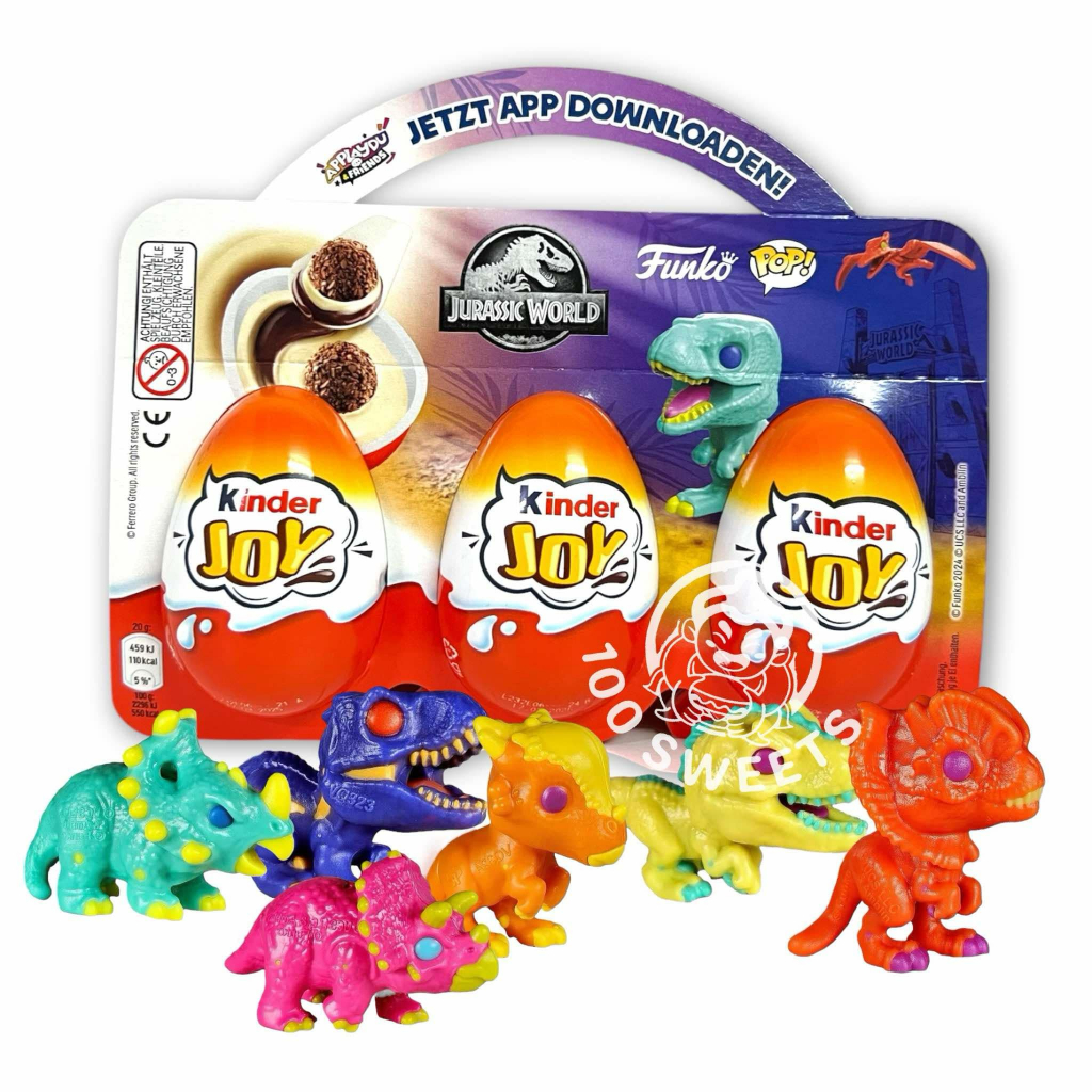 Jurassic World X Kinder Joy Chocolate Egg | Shopee Philippines