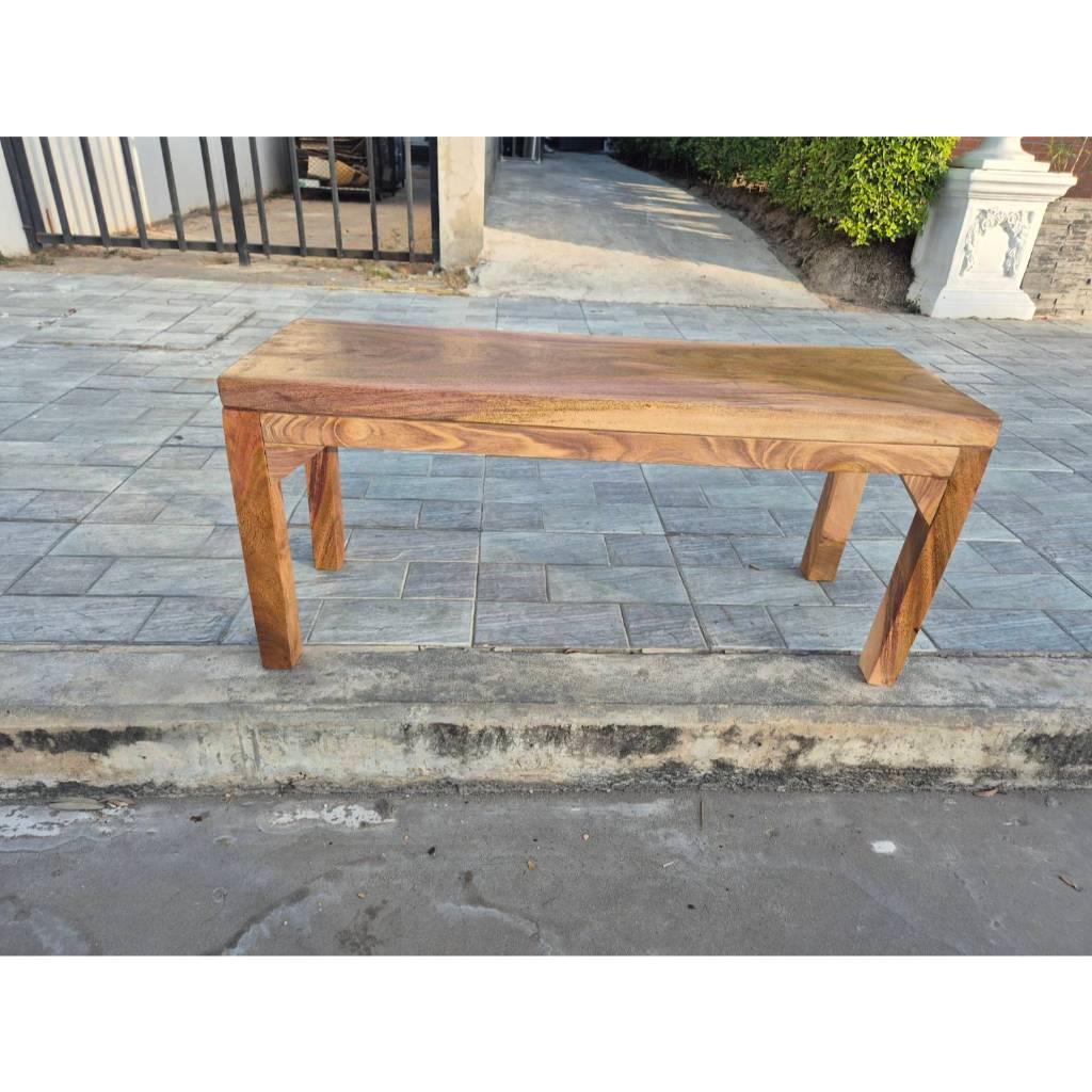 Maca Tae Wood Table Width 35 Cm. Lenght 100 Cm Height 50 Made Of Solid ...