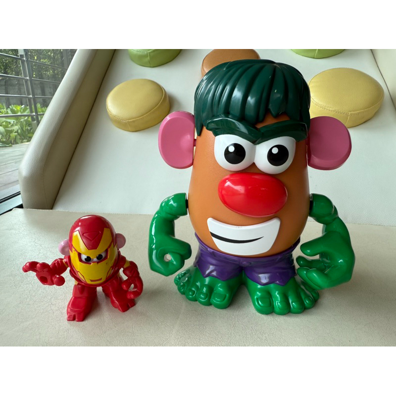 Marvel Mr. Potato Head Hulk & Iron Man | Shopee Philippines