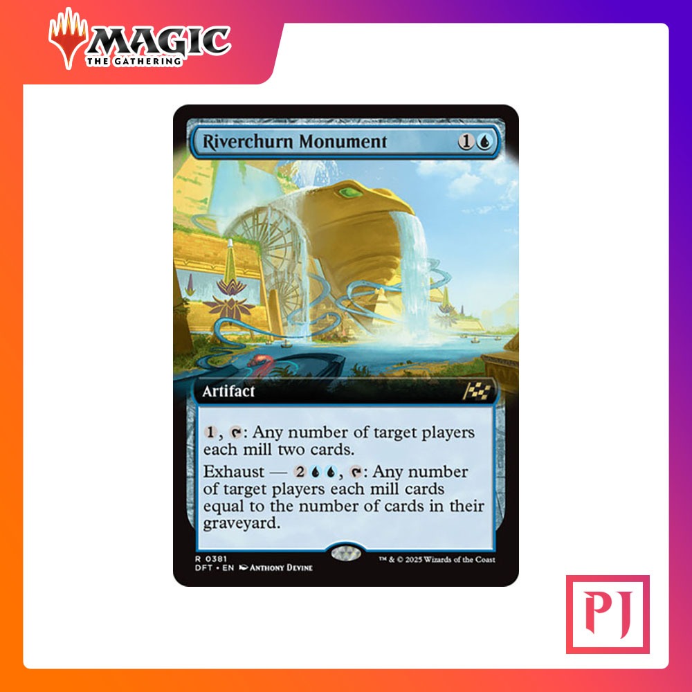 [MTG] Riverchurn Monument (Extended Art) [DFT] [BLUE] [RARE] [NORMAL ...