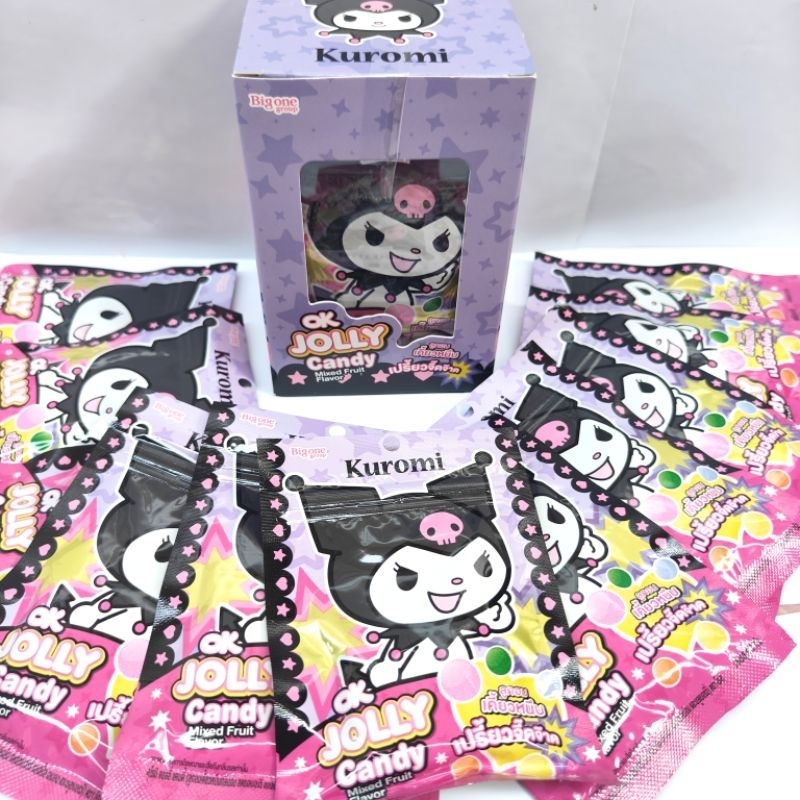 12 Sachets Of Kuromi Chewy Candy Mixed Fruit Flavor Mee Districtloint ...
