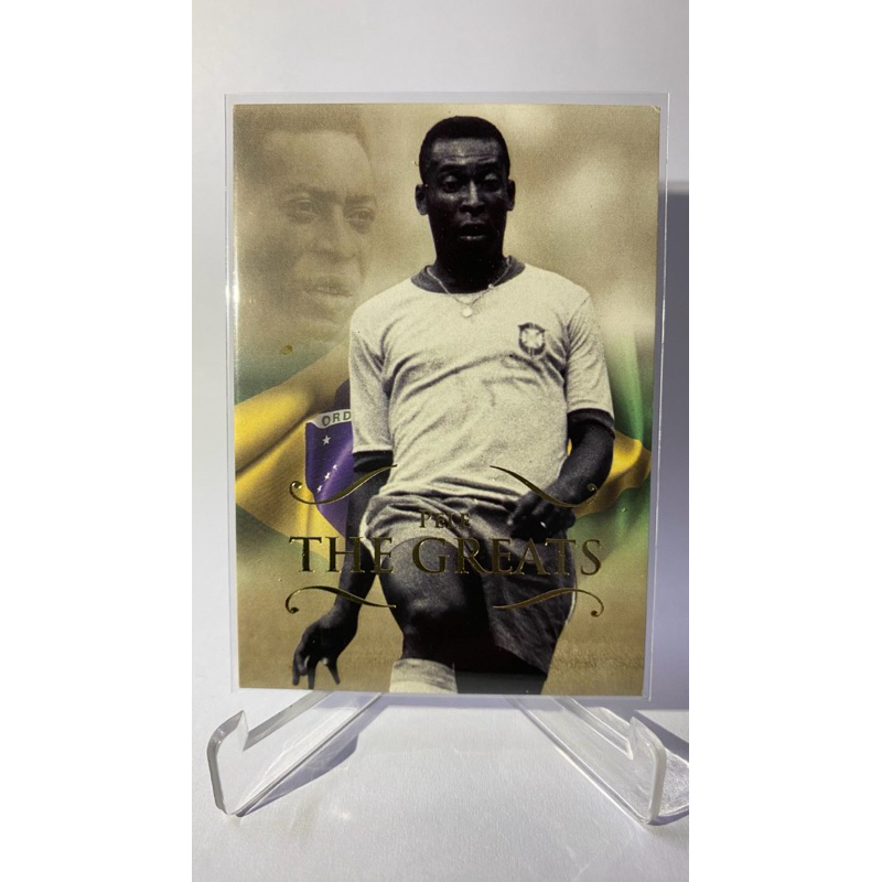 Football Player Cards PELE THE GREATS BRAZIL FUTERA UNIQUE 2011 (Right ...