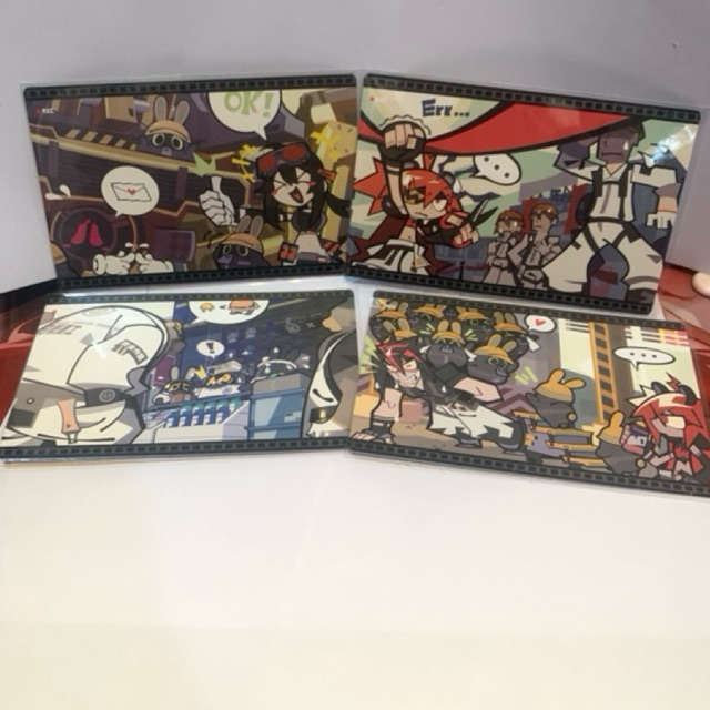 Official Authentic 4 Cards ZZZ Zenless Zone Zero Mihoyo Postcard ...