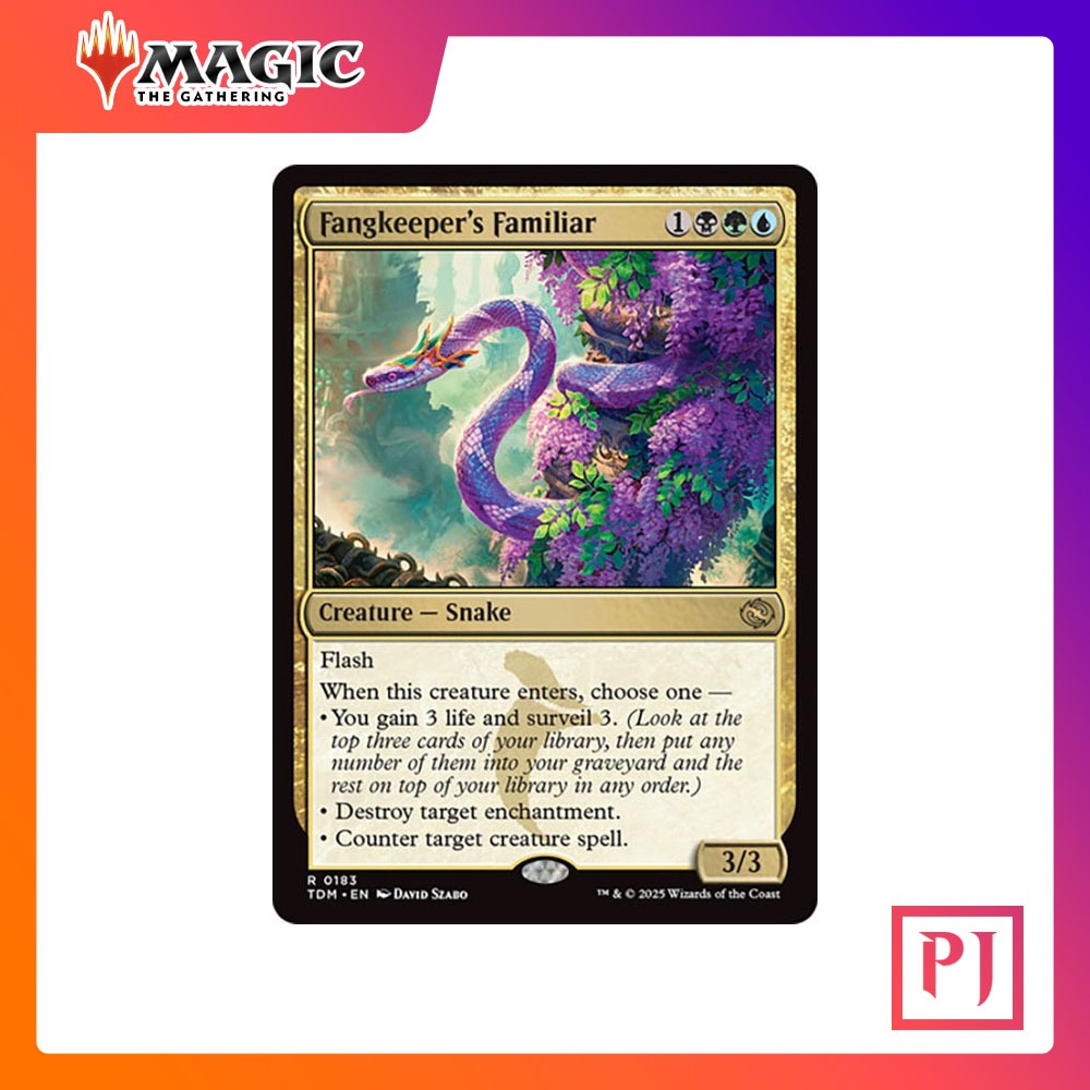 [MTG] Fangkeeper's Familiar [TDM] [MULTI] [RARE] [NORMAL] [ENG] (Magic ...