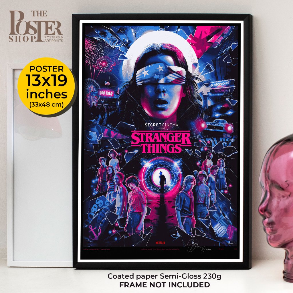 Stranger Things Posters SET2 Poster Set Of 2 | Shopee Philippines
