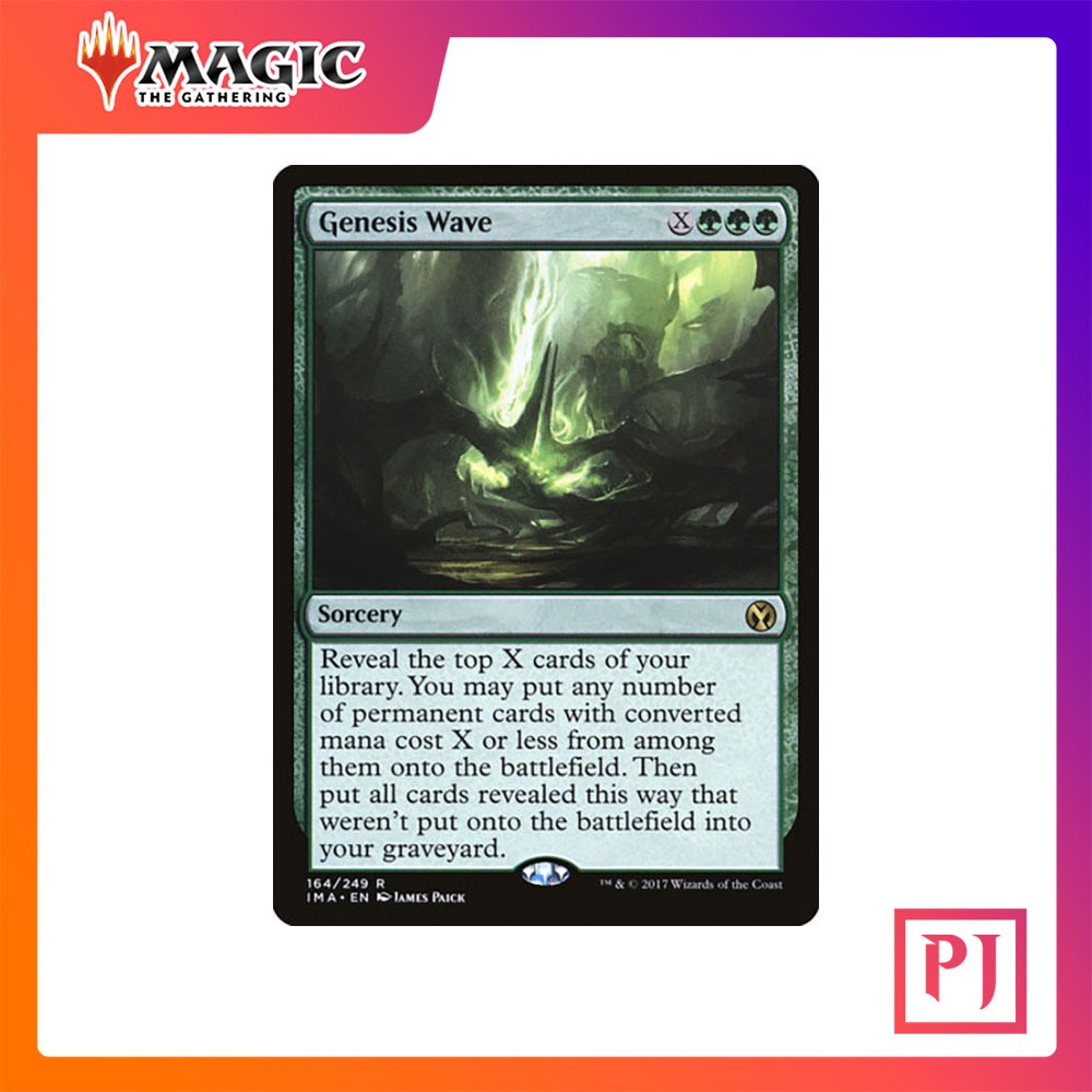 [MTG] Genesis Wave [IMA] [GREEN] [RARE] [NORMAL] [ENG] (Magic Card ...