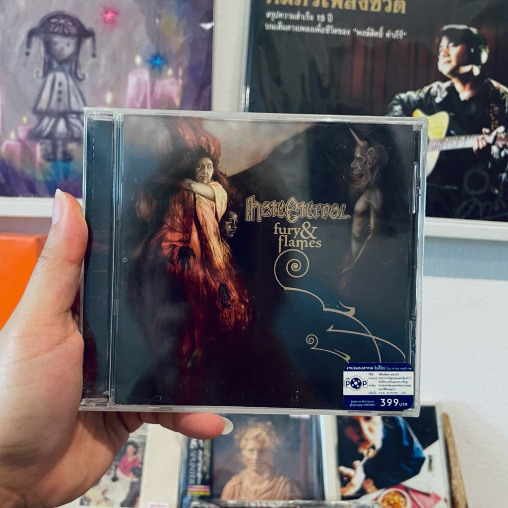 CD Hate Eternal-Fury & Flames (TH 2008) | Shopee Philippines