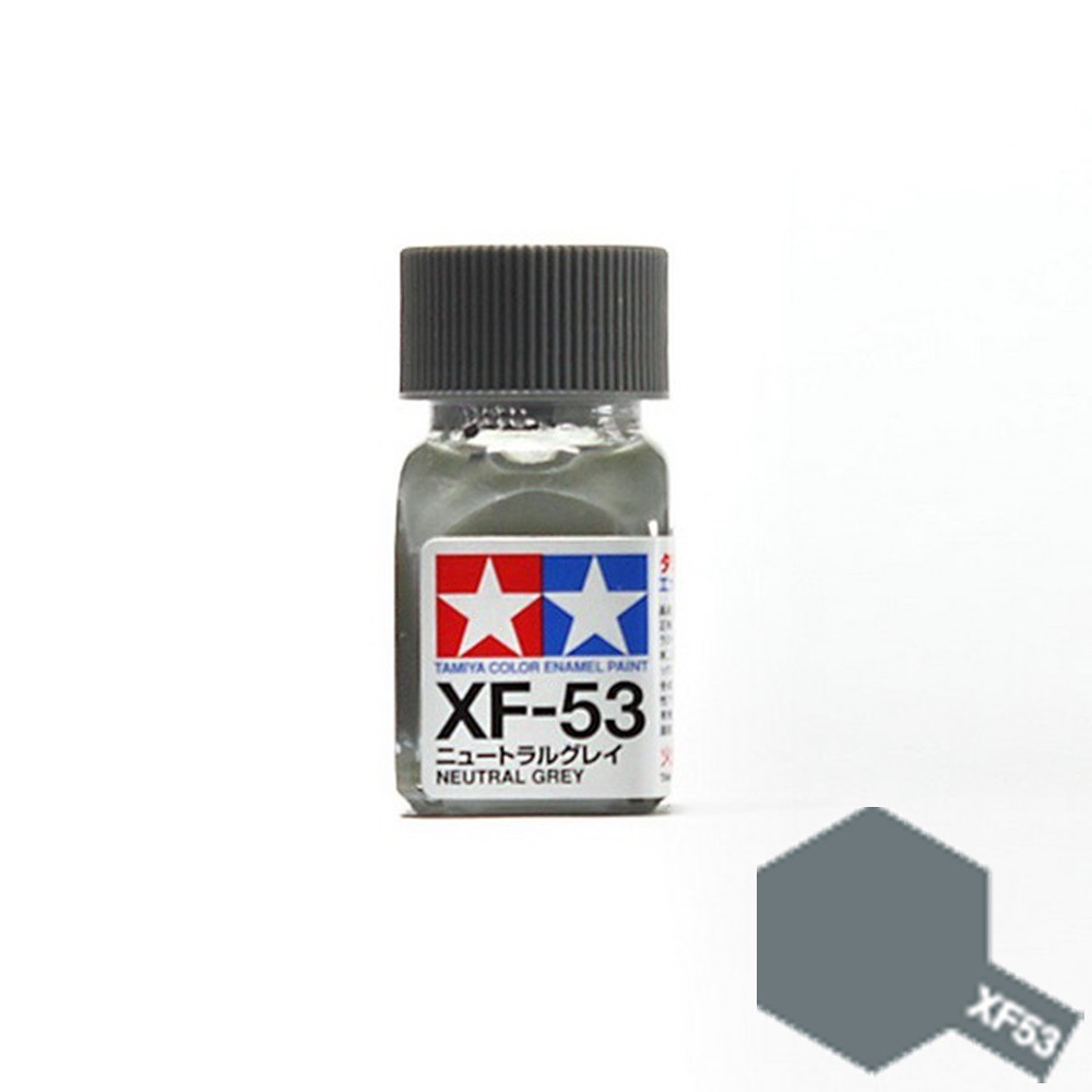 TAMIYA Enamel Color XF-53 NEUTRAL Gray Oil Formula 10 ml | Shopee ...