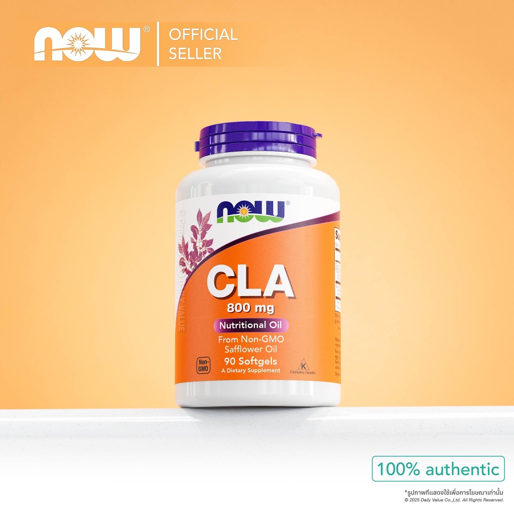 CLA |/Conjugated Linoleic Acid 800 MG [Softgels] by NOW FOODS | Shopee ...