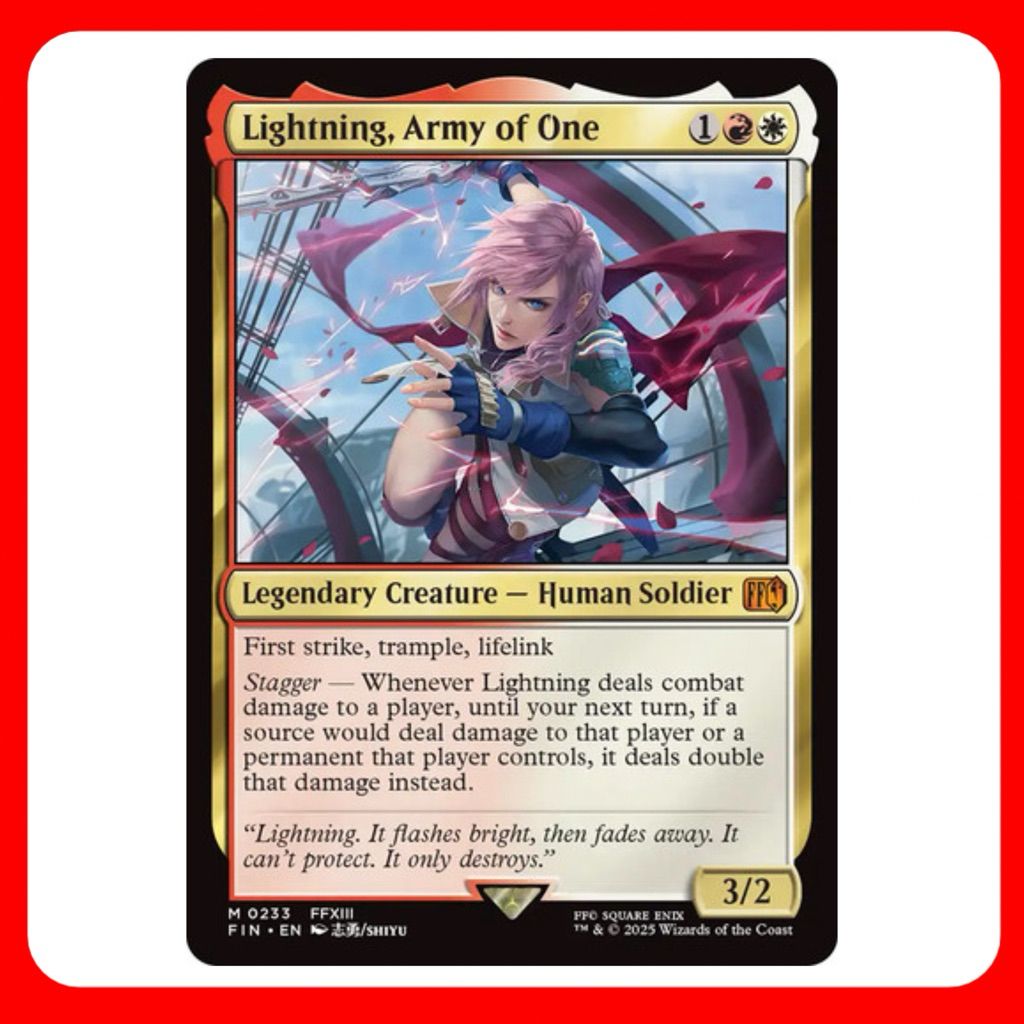 [MTG] Lightning Army of One [FIN] [MULTI] [MYTHIC] [NORMAL] [ENG ...
