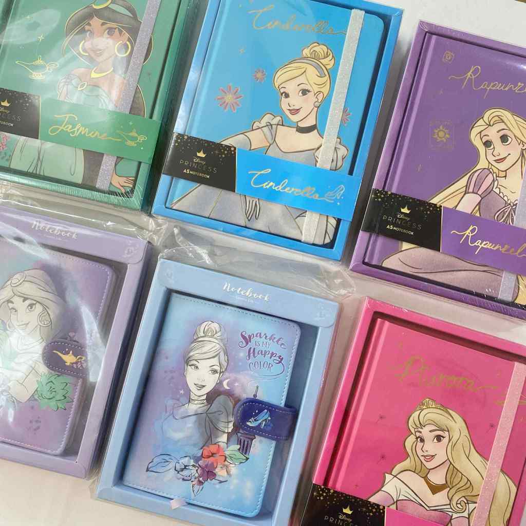 Princess Disney Notebook A5-A6 Size Original Copyright Pattern | Shopee ...