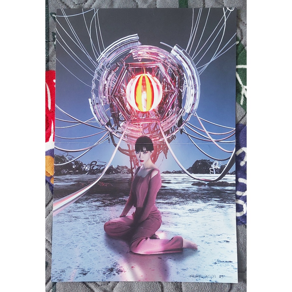 Folded Poster Winter From aespa Album-Savage Kpop Folding | Shopee ...