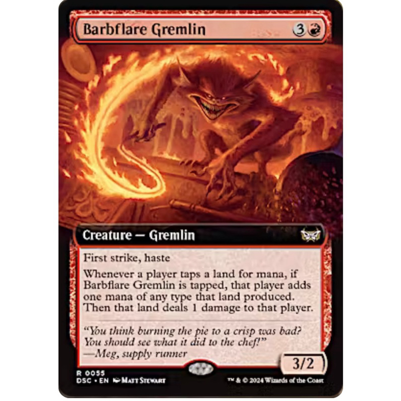 Duskmourn: House of Horror Commander Decks Variants: Barbflare Grelin ...