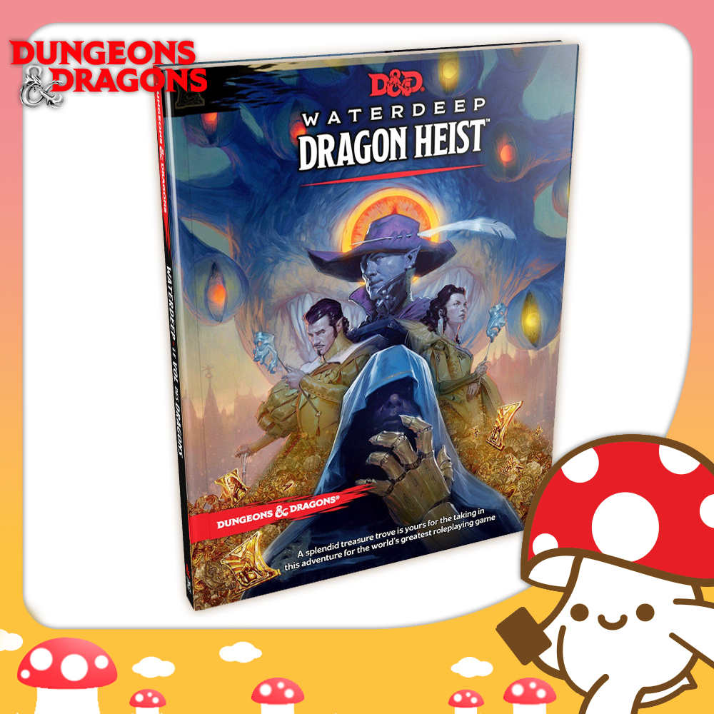 D&D: Waterdeep-Dragon Heist (Adventures Book) From Kinoko Card Game Shop | Dungeons Dragons DND ...