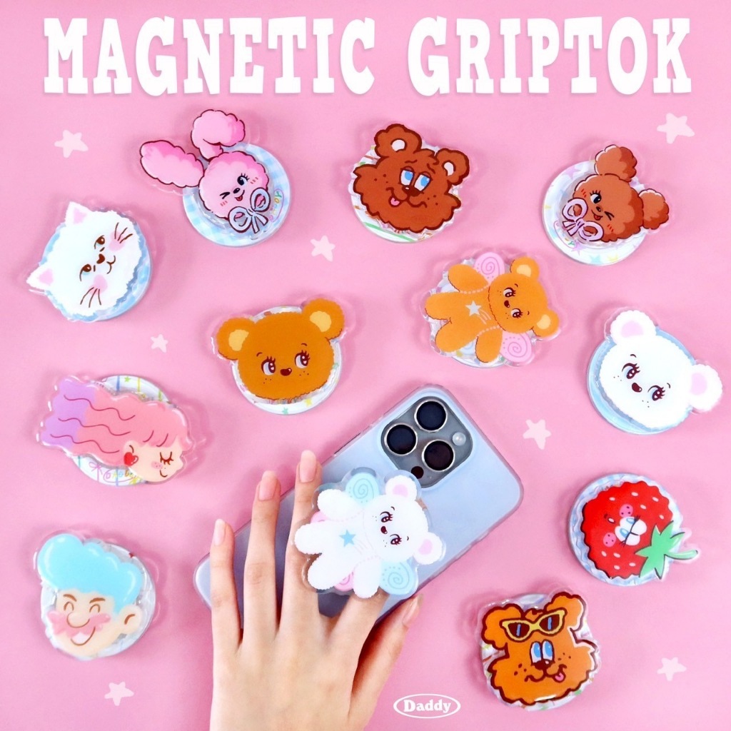 Daddy | Magnetic Griptok Cute | Shopee Philippines