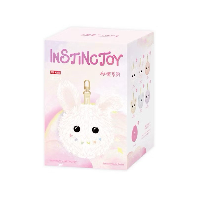 POPMART INSTINCTOY Fantasy World Series-Plush Blind Box Keychain ...