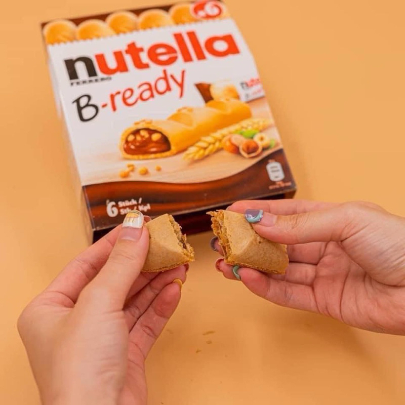 Nutella B Ready B-Ready Crispy Wafer Filled With (1 Box Contains 6 ...