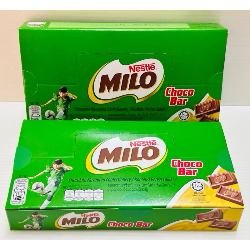 Milo Bar Chocolate Size 6 Grams 24 Pieces | Shopee Philippines