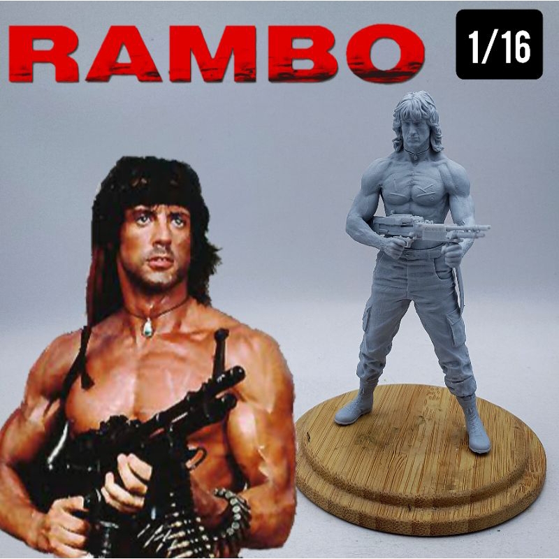 1/16 Rambo model resin | Shopee Philippines