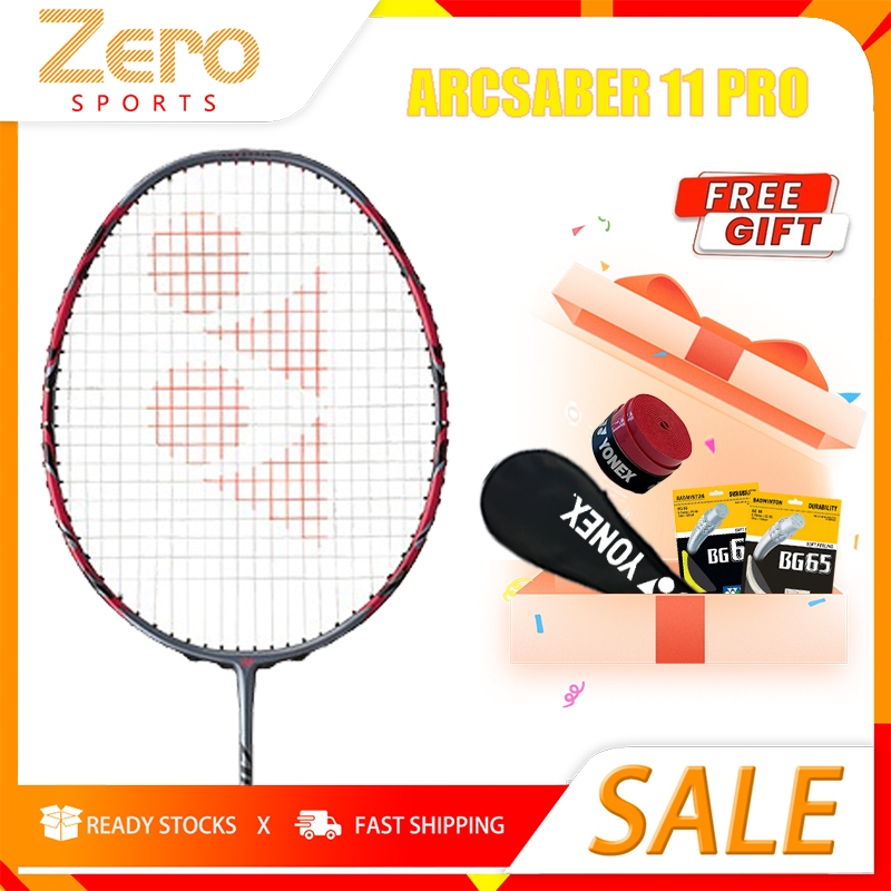 YONEX ARCSABER 11 PRO Carbon Fiber Badminton Racket Professional Sport ...