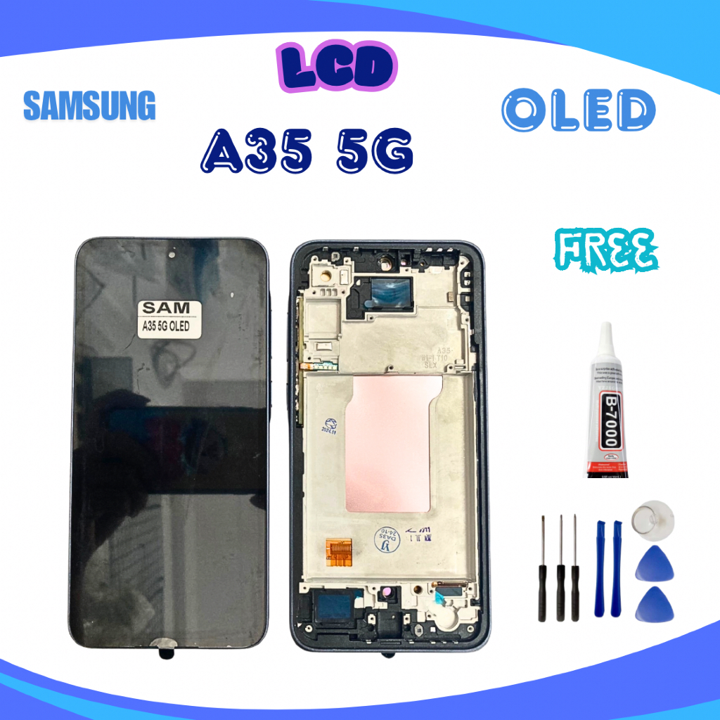 Screen Samsung GALAXY A35 5G LCD display for SAM A35 5G AMOLED Mobile ...