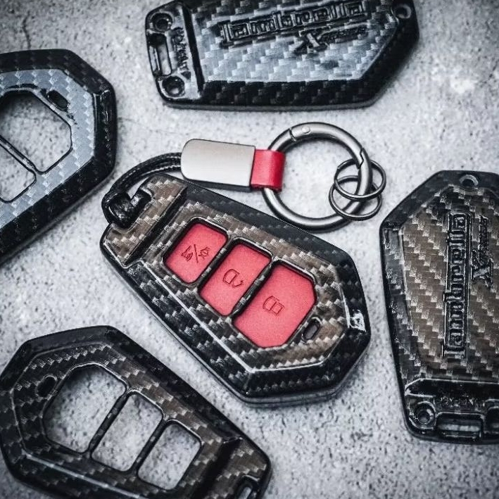 New!! Kevlar Key Cover Lambretta X300 X200 Pattern Sporty Shiny ...