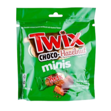 Twix choco-Hazelnut Minis 174 Grams 12 Pieces From Egypt BBF.25/08/25 ...
