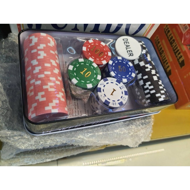 Game Card Chips Dealer Token Professional Coins Pocket Type | Shopee ...