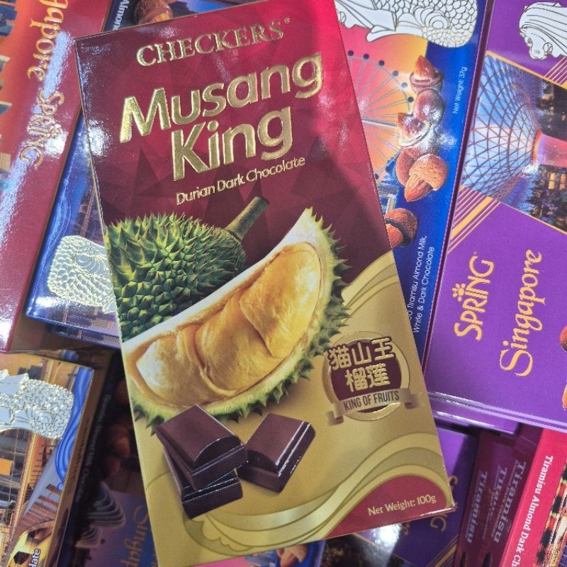 Checkers Bar Musang King Durian Chocolate | Shopee Philippines