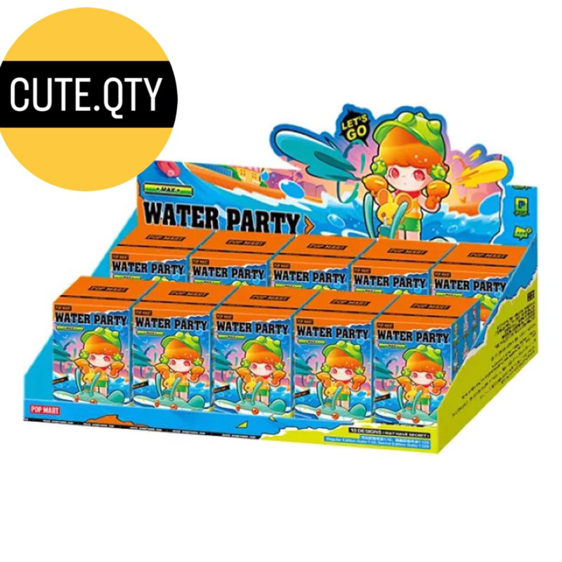 Cod popmart water party (Rare Stock) | Shopee Philippines