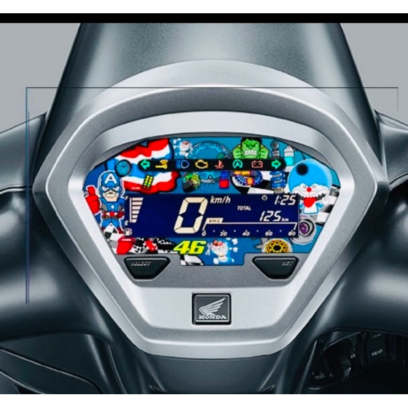 Giorno Mike House Sticker The Cool And Chic Pattern Add Color To The ...