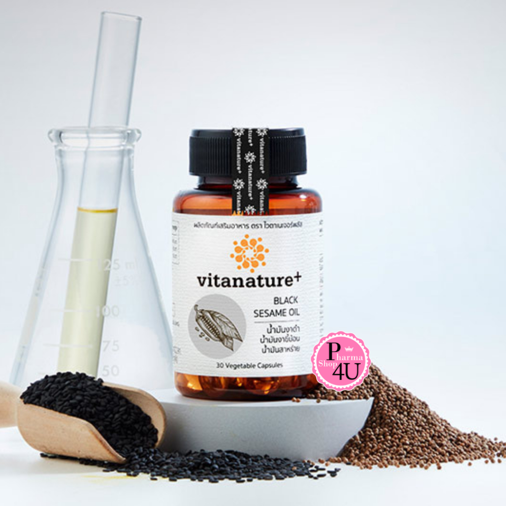 Vitanature + Black Sesame Oil 30 Tablets Mixed With (Vitan Nature Plus ...