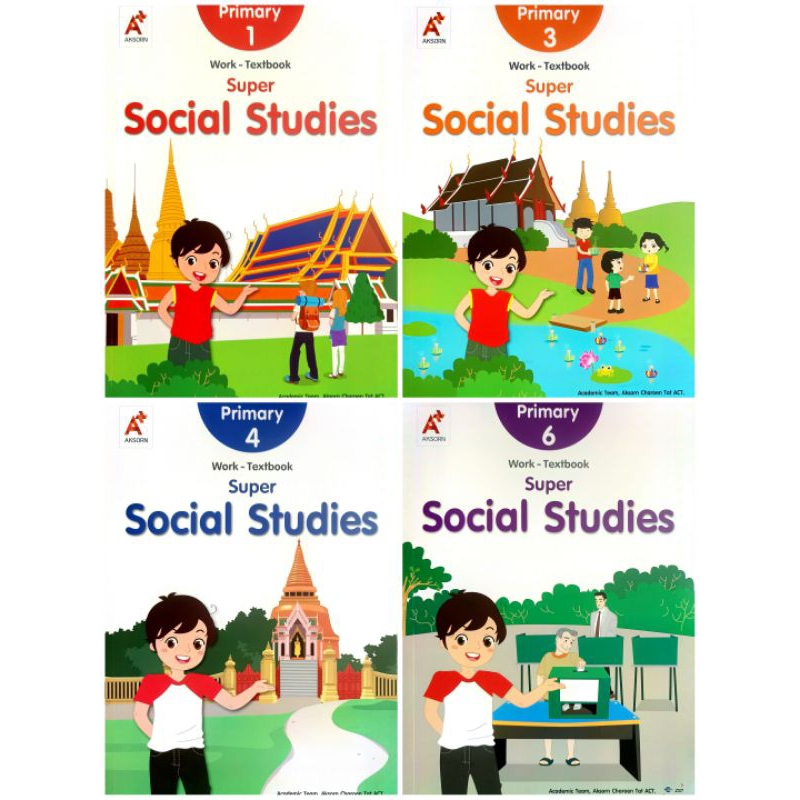Araj. Super Social Studies Work-Textbook Primary 1-6 /Letter ...