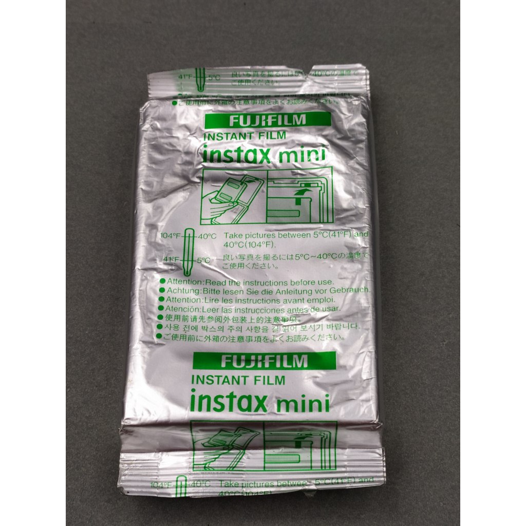 Fuji Instax Mini Film 10 Sheets In Foil Envelope (Expired 11/2019 ...