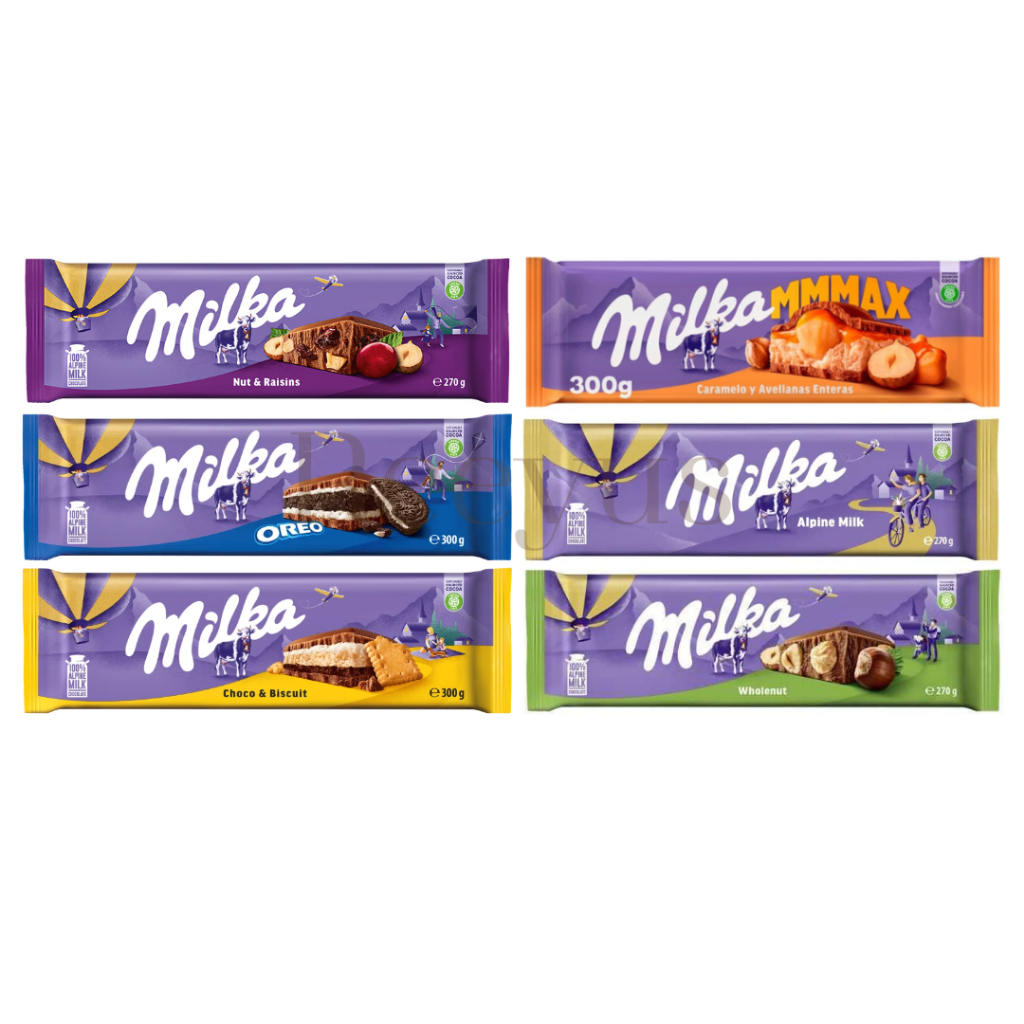 Milka Chocolate Bar Large Product From Germany Comes In 6 Flavors 2 ...