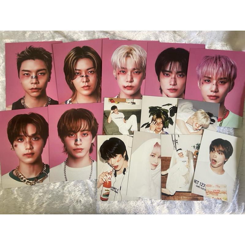 ssgt 2025 nct 127 Split Meme Postcard heal kit | Shopee Philippines