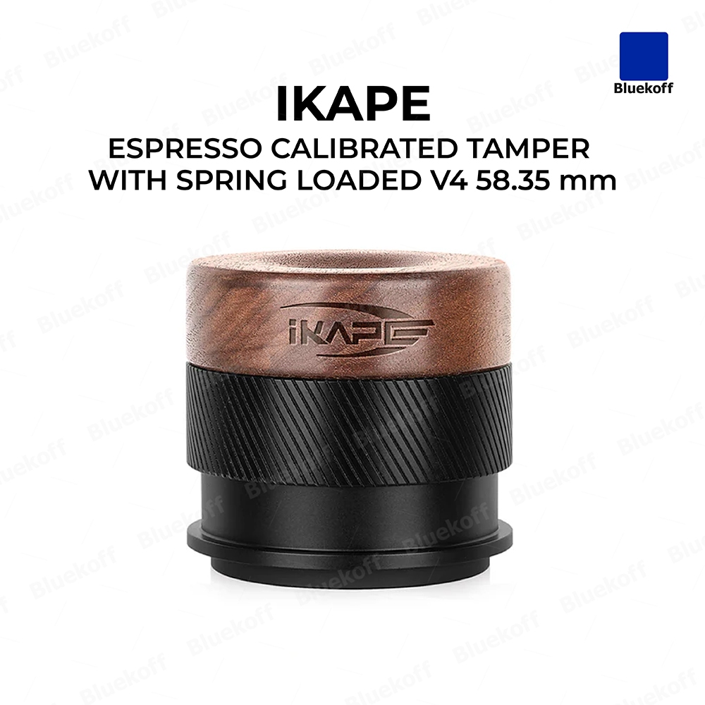 Bluekoff IKAPE Espresso Calibrated Tamper with Spring Loaded V4 58.35 ...