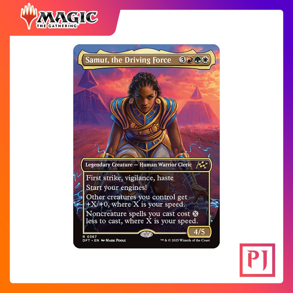 [MTG] Samut the Driving Force (Borderless) [DFT] [MULTI] [RARE] [NORMAL ...