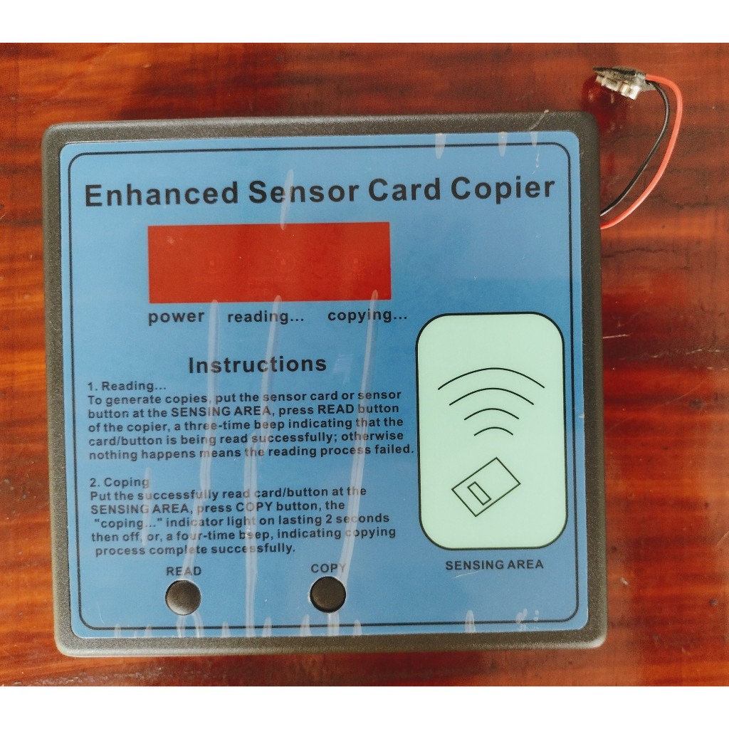 125KHz RFID Card Copier/Duplicator With And Writable Key Chain ...