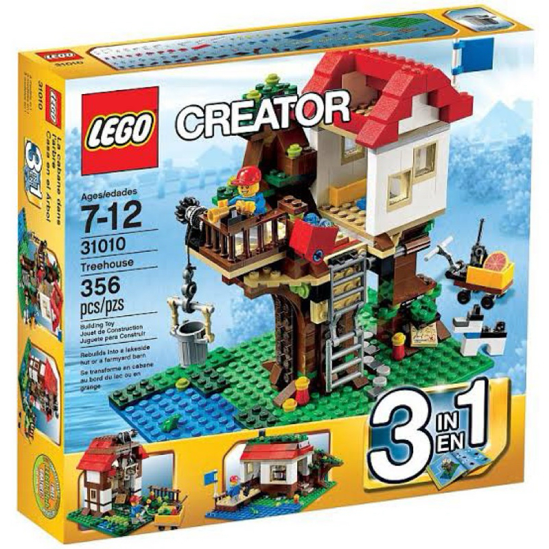 LEGO Creator 31010 Treehouse 1 Hand Beautiful Box | Shopee Philippines