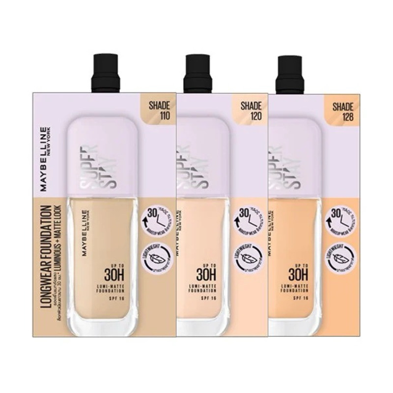 Maybelline Foundation Superstay Lumi-Matte Sachet 5ml | Shopee Philippines